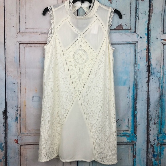 Sugarlips | Dresses | Nwt Sugar Lips Egg Shell Lace Dress | Poshmark